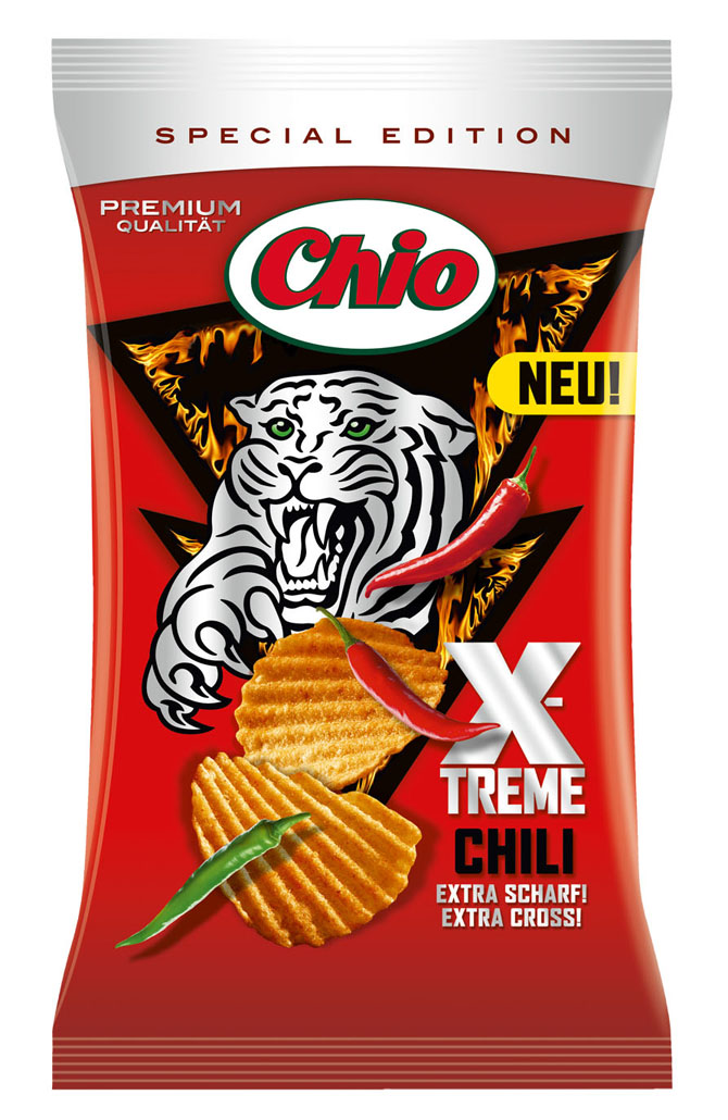 Chio X-treme Chili – für alle, denen scharf nicht scharf genug ist ...