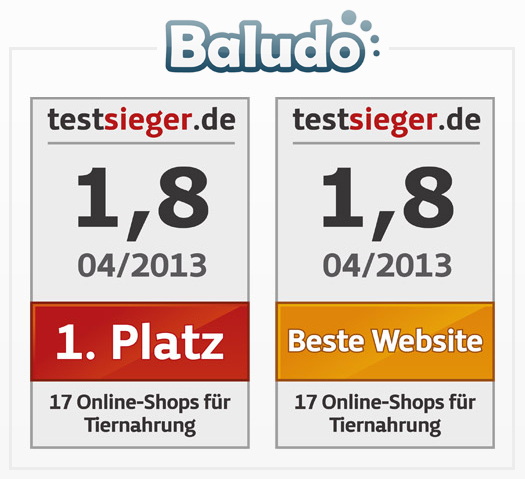 Baludo als bester Online-Shop für Tiernahrung ausgezeichnet ...