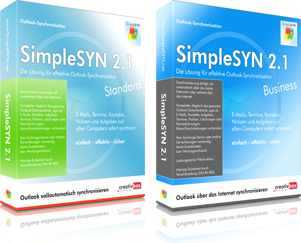 Outlook-Synchronisation: SimpleSYN jetzt mit Unterstützung für Outlook 2010 (64-Bit ...